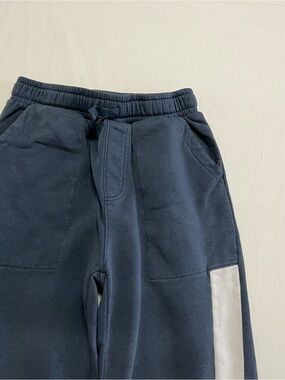 H&M | Bottoms | Hm Boys 2 Y Navy Sweatpants With White Side Panels ...